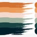 Orange and Green Color Palette for Digital Marketing Materials, Autumn ...