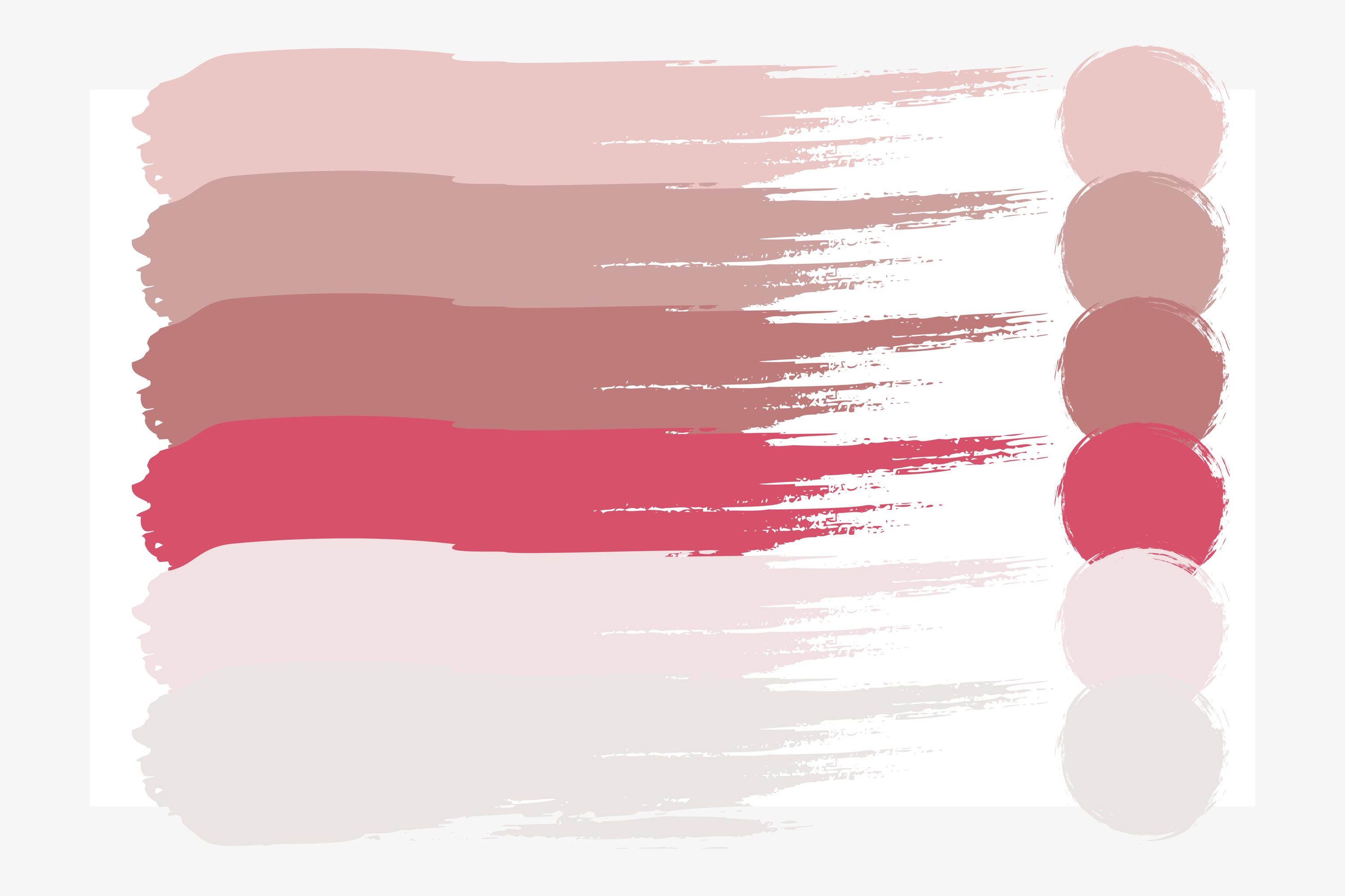 Soft Pink Shades, Muted Color Palette, Bright Pink, Light Gray, Brand ...