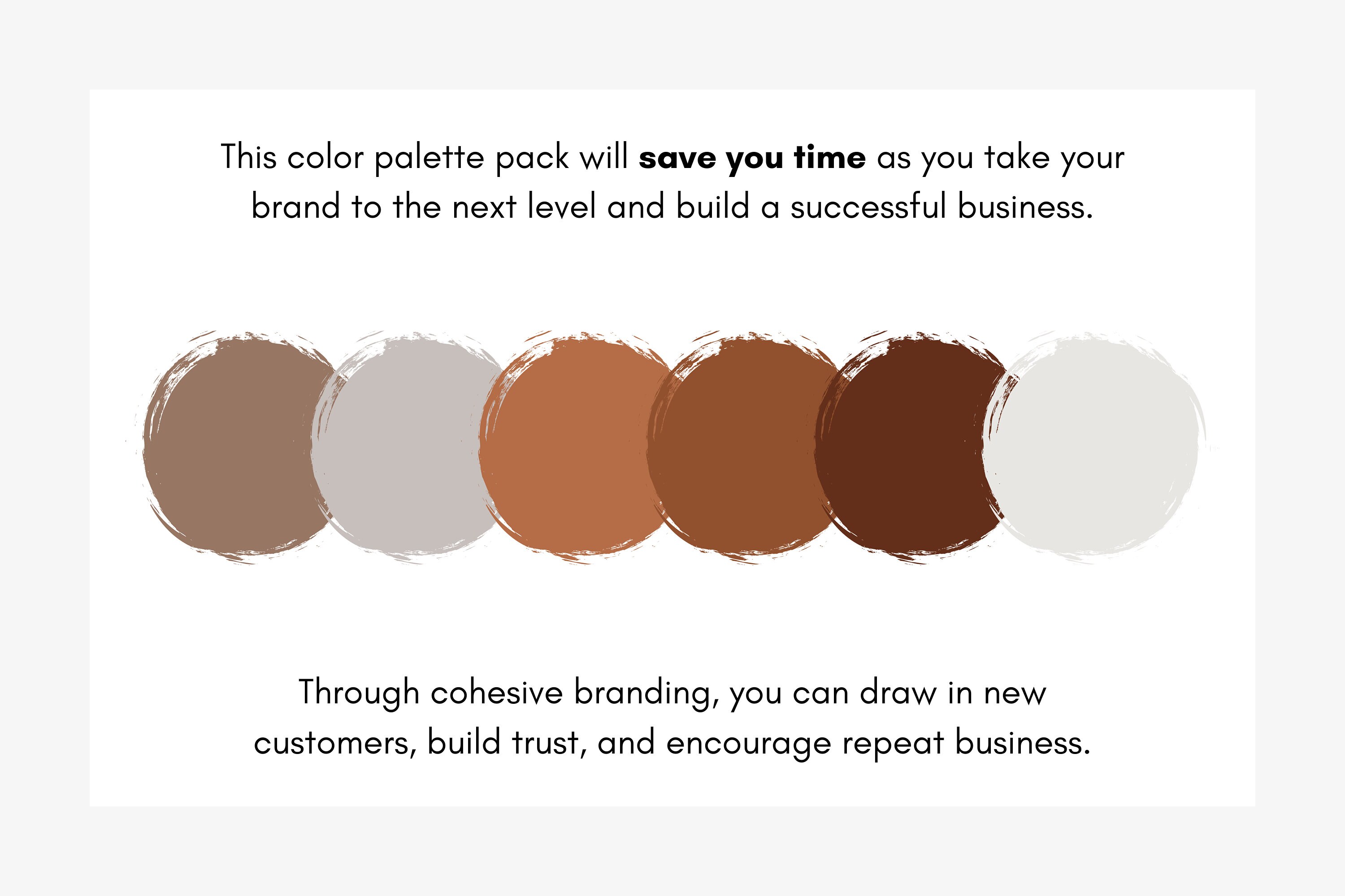 Terracotta Color Palette, Desert Boho Branding for Website and Social ...