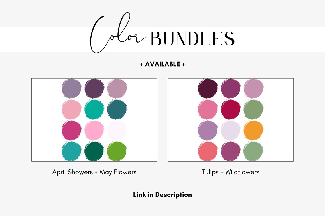 April Showers Color Palette, Dark Purple, Lavender, Pink, Turquoise ...