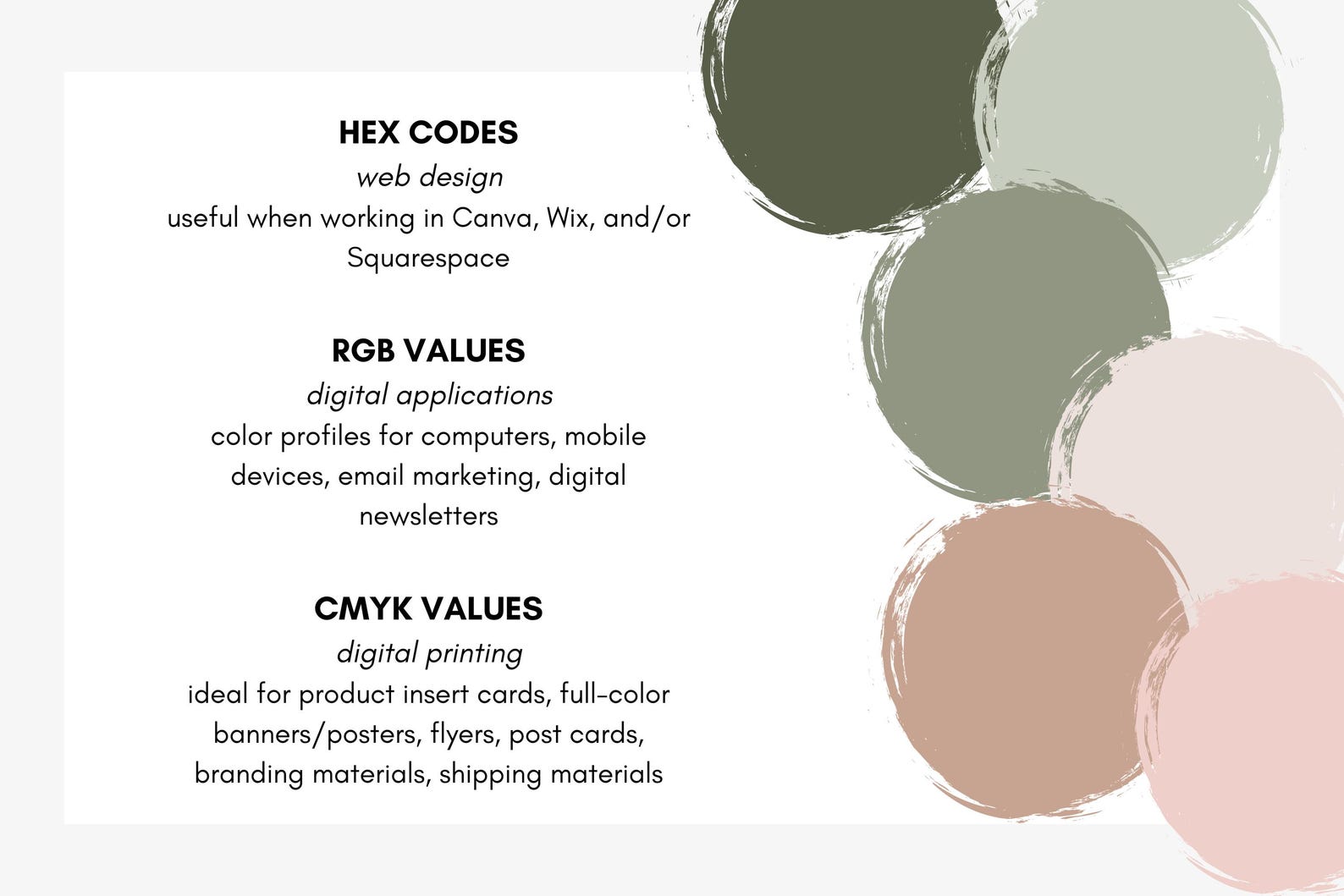 Sage Green Color Palette, Natural Color Theme, Soft Pink, Blush Rose ...