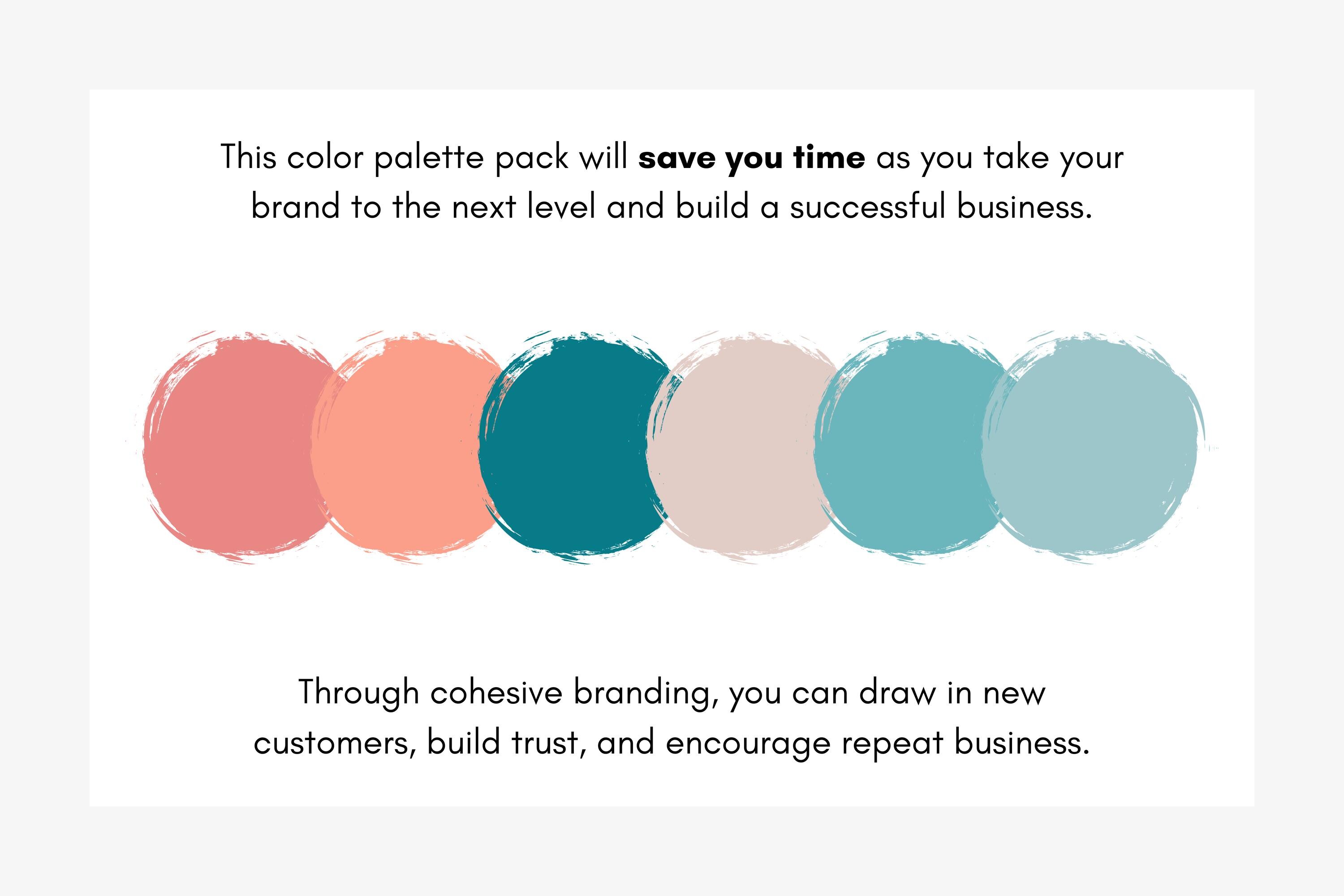 Deep Coral Pink and Dark Teal Color Palette, Peach, Blush Sand, Ash ...