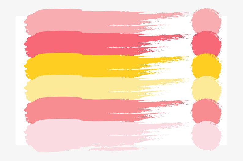 Pink Lemonade Color Palette, Vibrant Branding Design, Website Color ...