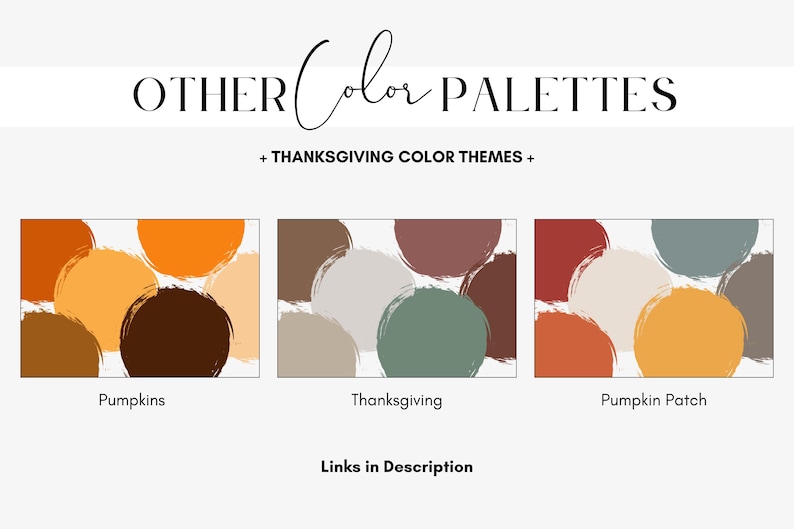 Orange and Green Color Palette for Digital Marketing Materials, Autumn ...
