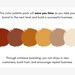 Pumpkin Spice Autumn Color Palette for DIY Branding Design, Fall Brand ...