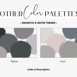 In the Clouds Color Palette, Dusty and Ash Blue, Fog, Warm Sand ...