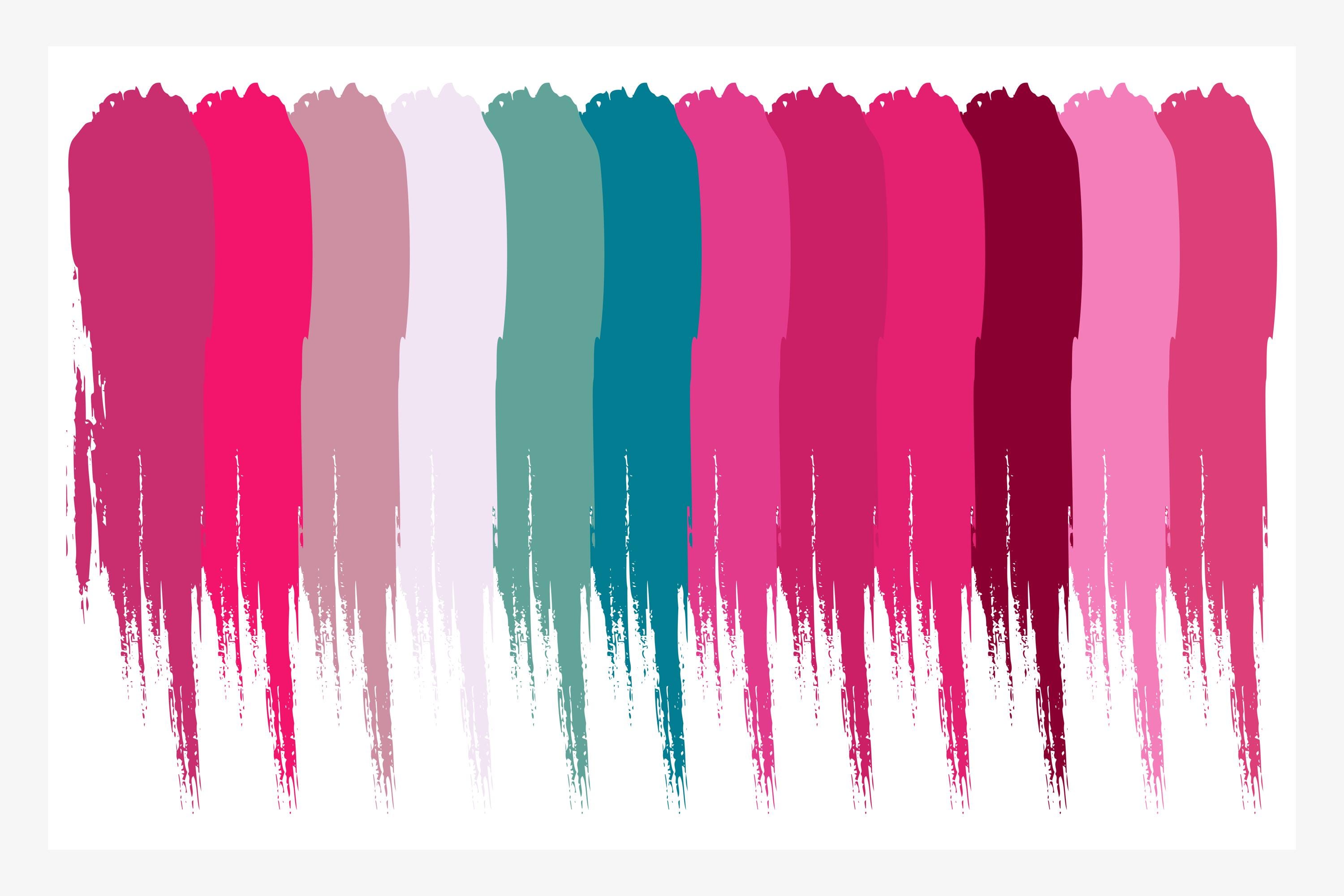 Bright Peonies and Fuchsia Color Palette, Small Business Branding ...