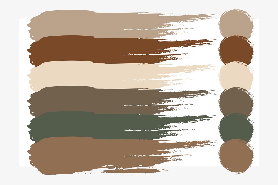 Woodland Branding Color Palette, Earthy Brand Color Scheme, Taupe ...