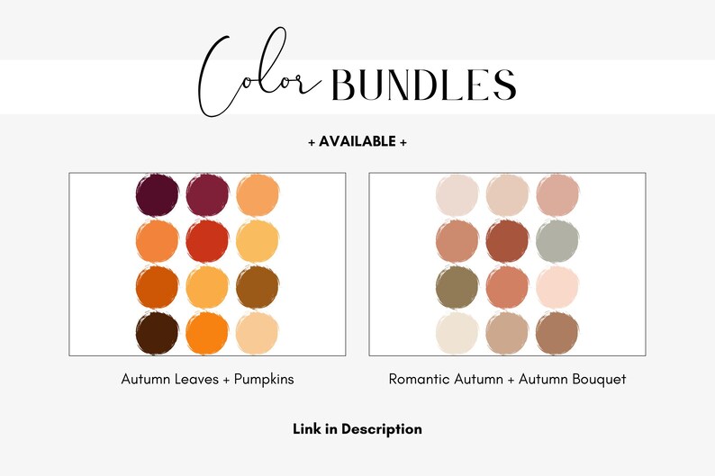 Pumpkin Spice Autumn Color Palette for DIY Branding Design, Fall Brand ...