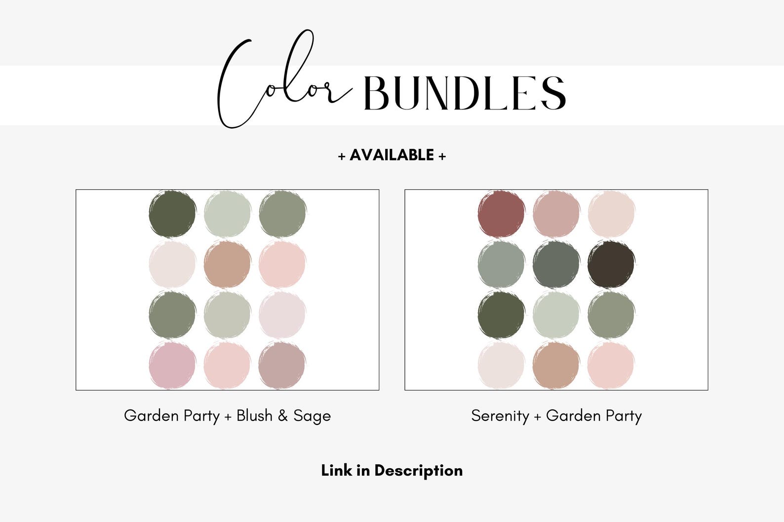 Eucalyptus Color Palette, Neutral Boho Branding for Website and Social ...