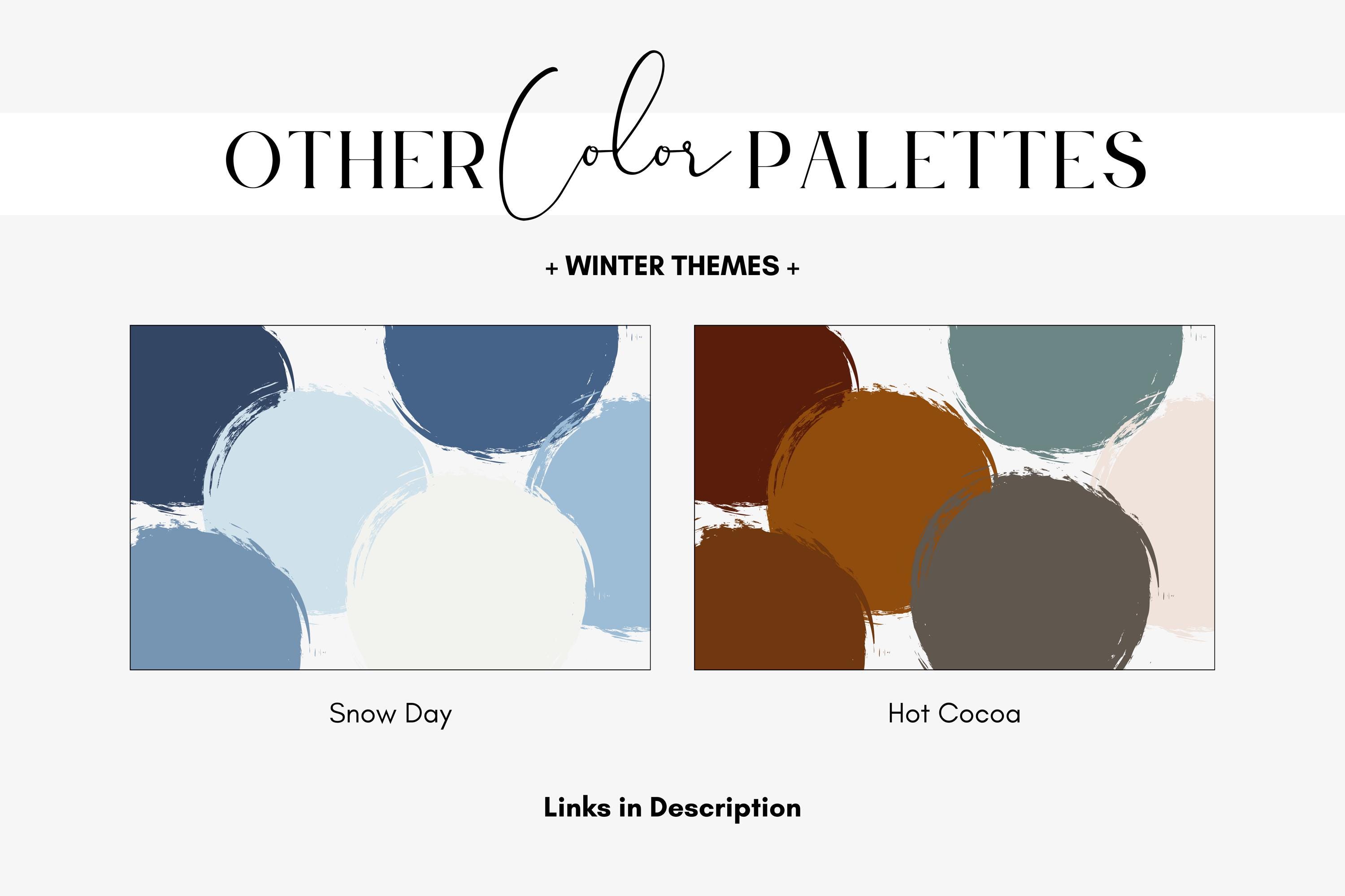 Mulled Wine Color Palette, Dark Purple, Rich Red, Lavender, Navy Blue ...