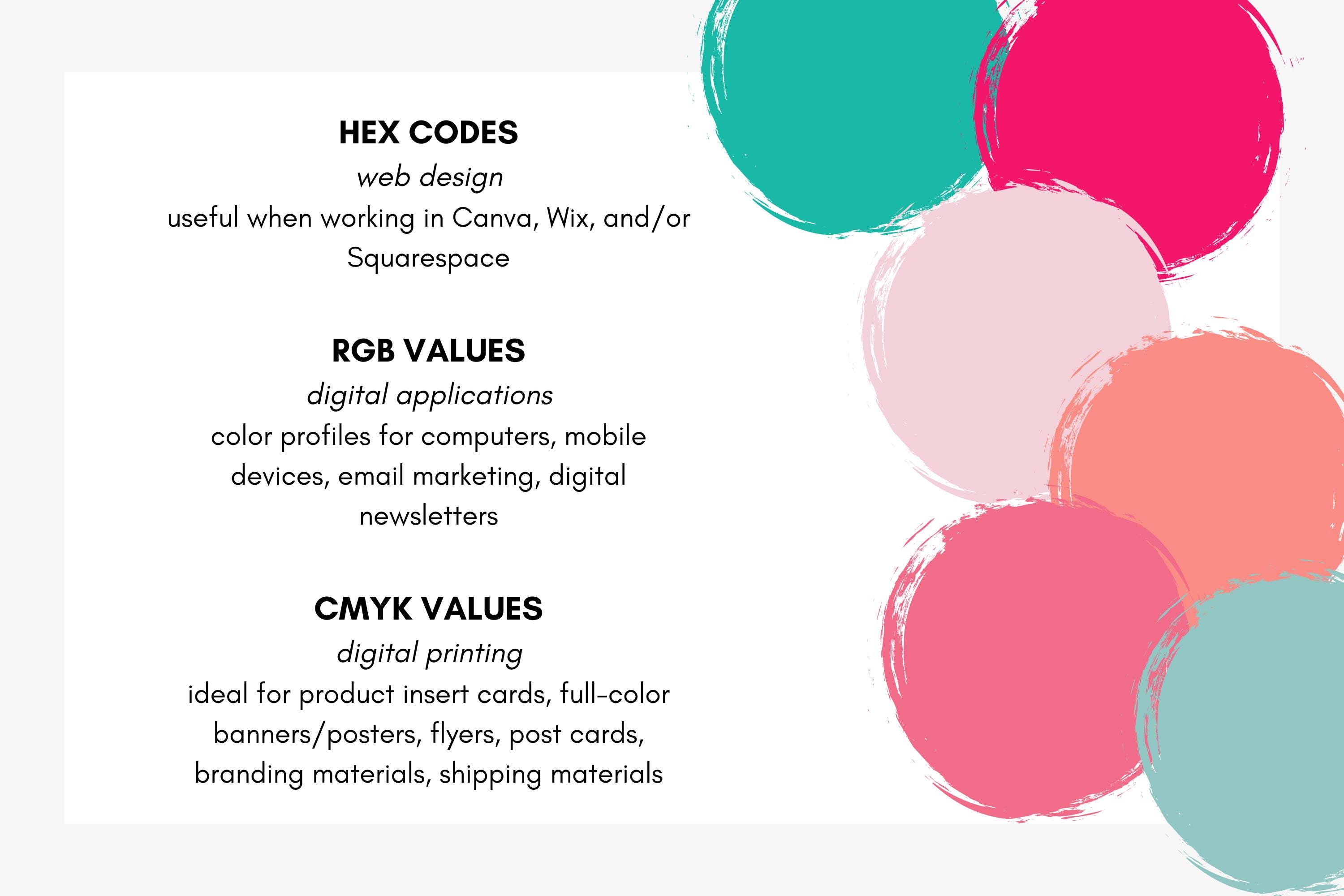 Pink Teal Color Palette for Branding Design, Bright Color Scheme for ...