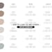 Sand Color Palette, Boho Brand Colors, Earth Tones for Website and ...