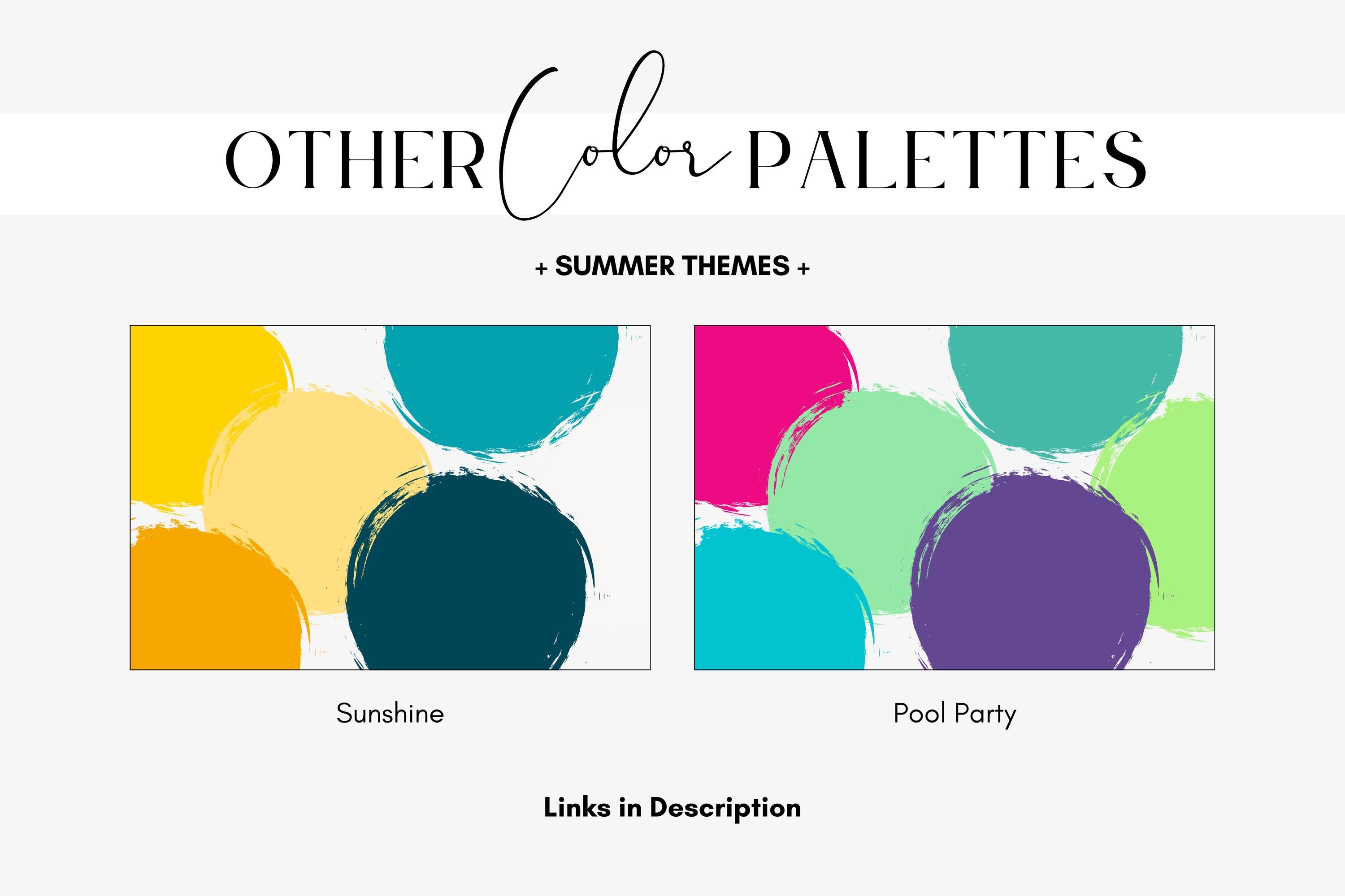 Watermelon Color Palette, Dark Green, Kelly Green, Bright and Muted Red ...