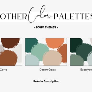 Golden Hour Color Palette, Yellow, Teal Green, Boho Aesthetic, Branding ...