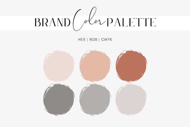 Boho Color Palette, Sage Green and Warm Terracotta Shades, Aesthetic ...