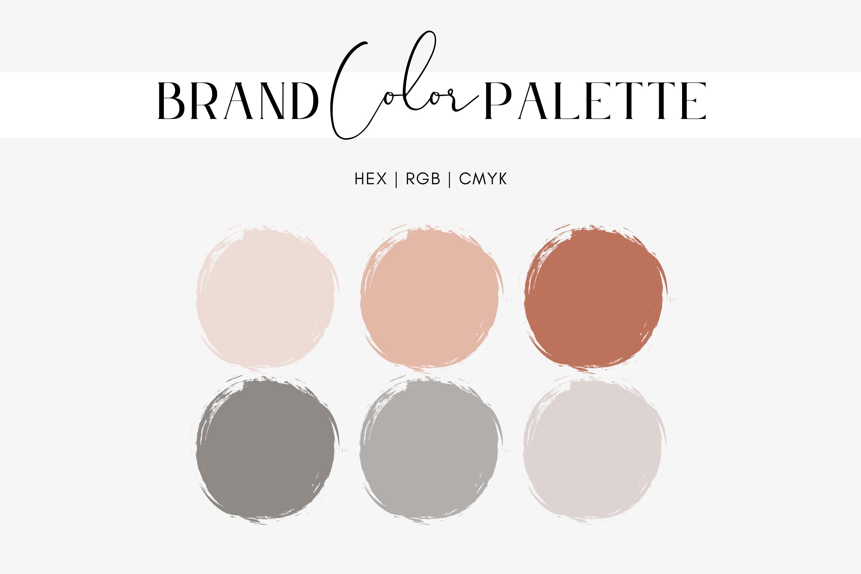 Boho Color Palette, Sage Green and Warm Terracotta Shades, Aesthetic ...