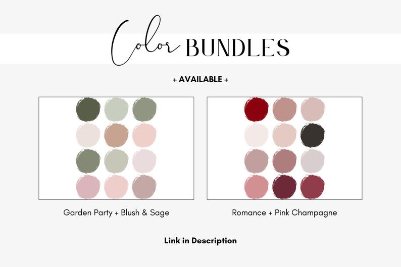 Muted Color Palette, Small Biz Branding, Dusty Plum, Rosy Beige, Dark ...