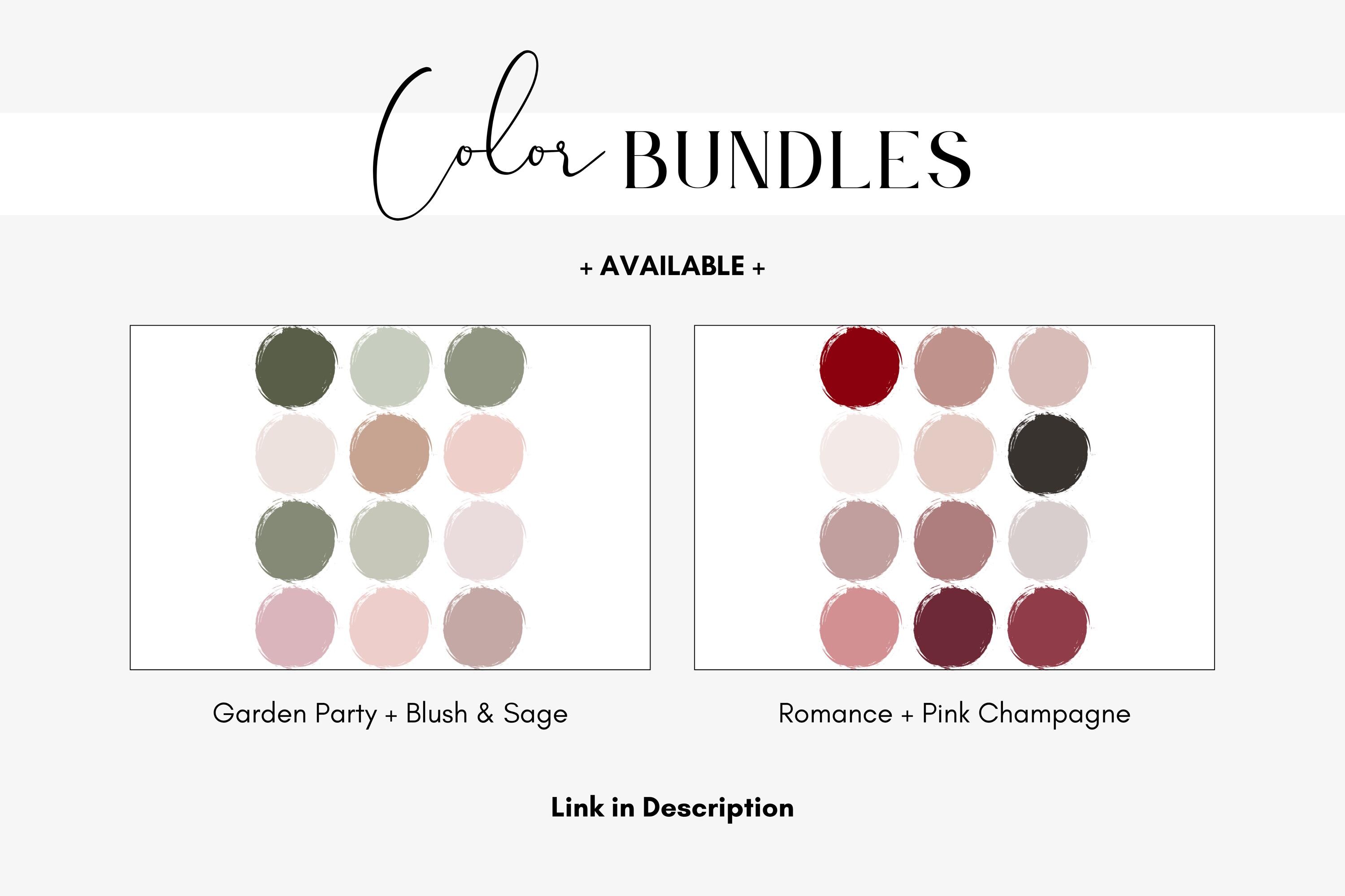 Muted Color Palette, Small Biz Branding, Dusty Plum, Rosy Beige, Dark ...