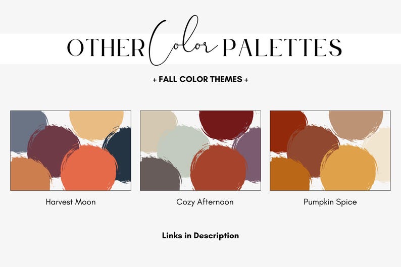 Orange and Brown Fall Color Palette, Branding Design for Small Business ...