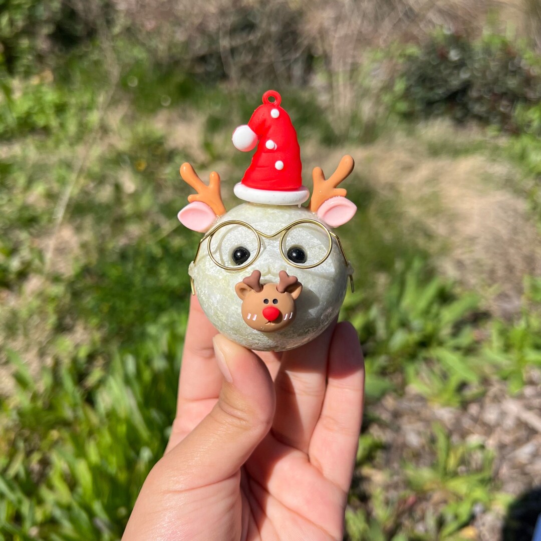 Pet Rock Crystal, Deer Buddies Ornament Crystal, Hedgehog Christmas ...