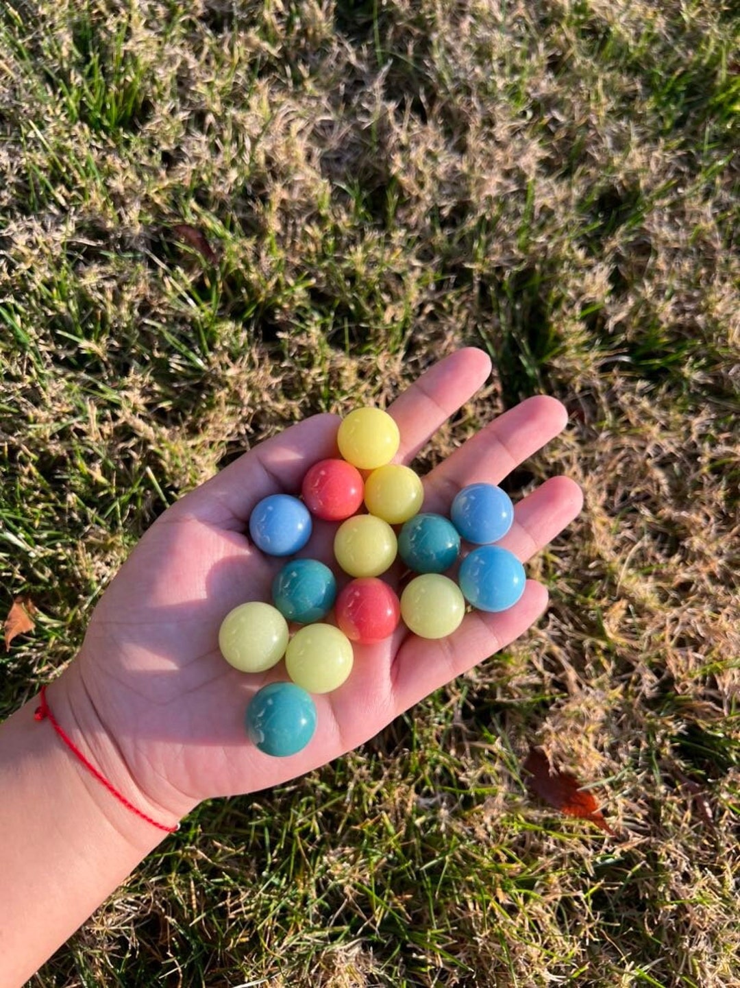 Luminous Cute Mini Sphere Glow in the Dark Stone Craved Crystal ...