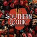 16 Southern Gothic Flower Seamless Pattern Includes PAT File Scrapbook ...
