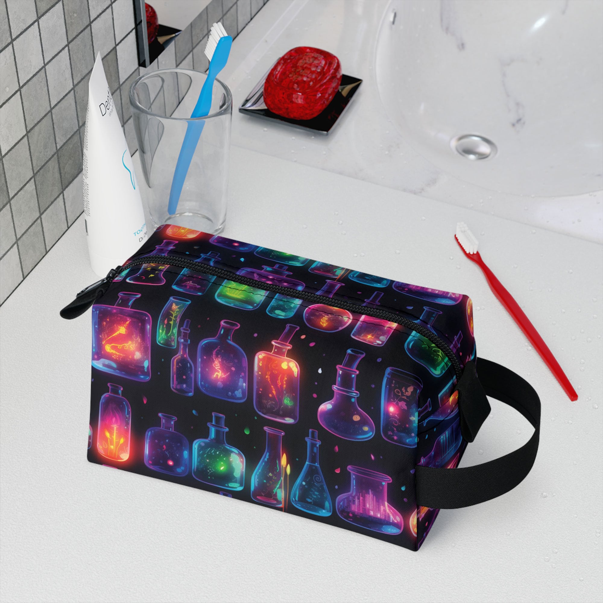 16 Neon Magical Potions Seamless Pattern Includes PAT File Scrapbook ...