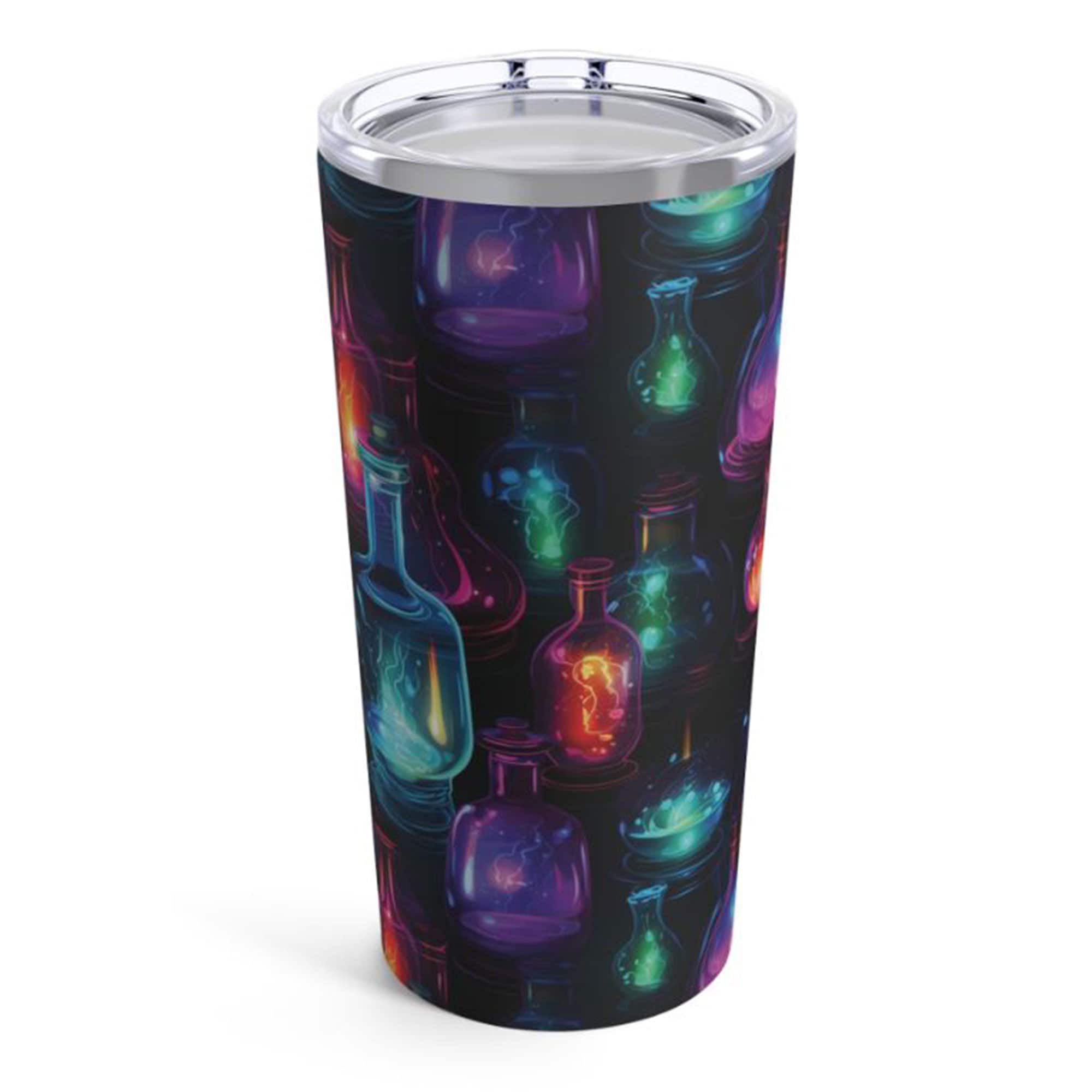 16 Neon Magical Potions Seamless Pattern Includes PAT File Scrapbook ...