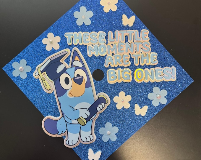 Bluey-inspired Graduation Cap Topper for Pre-k & Kindergarten ...