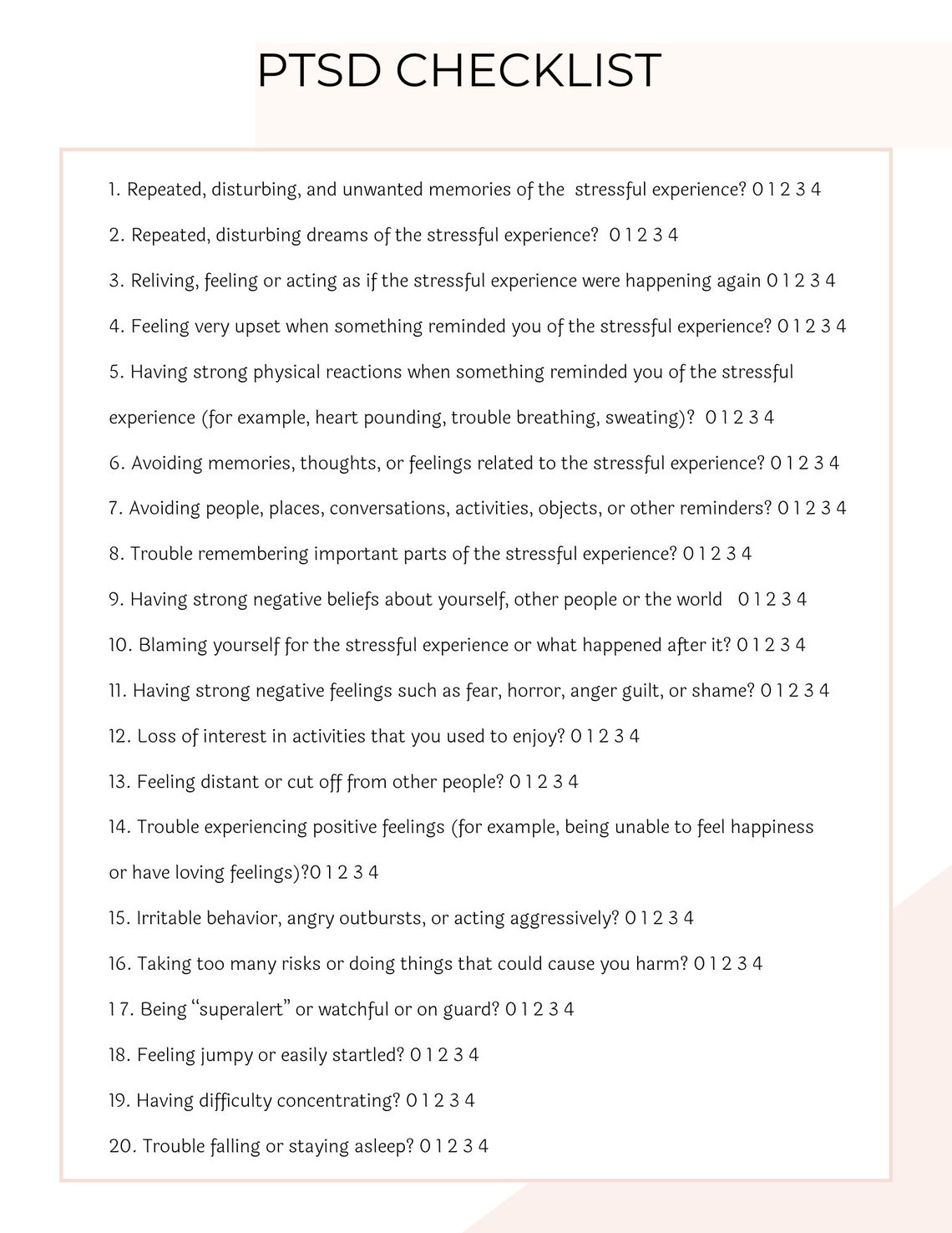 Trauma Bundle - Etsy