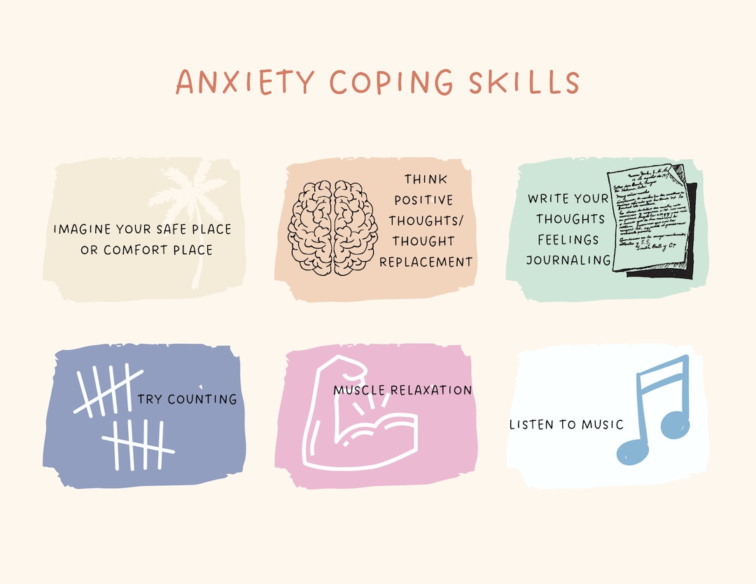 Coping Skills Bundle - Etsy