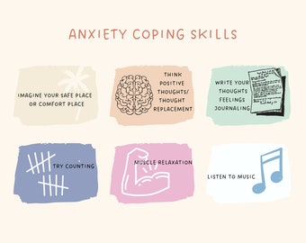 Therapist Bundle: Coping Skills, Therapy Activities, Grounding ...
