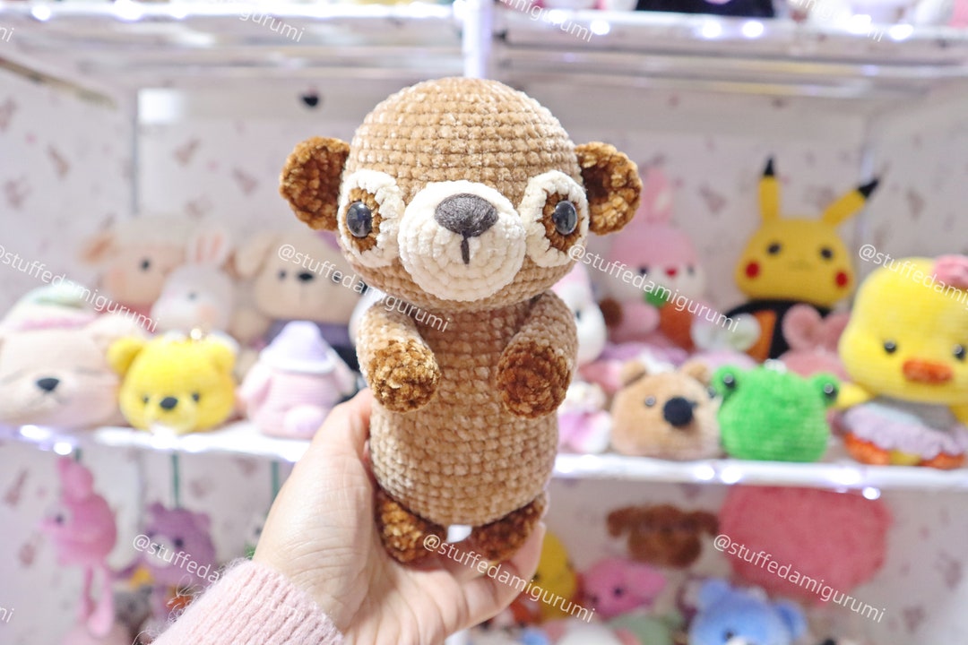 Baby MEERKAT - Crochet Pattern, Crochet Meerkat, Amigurumi Meerkat ...