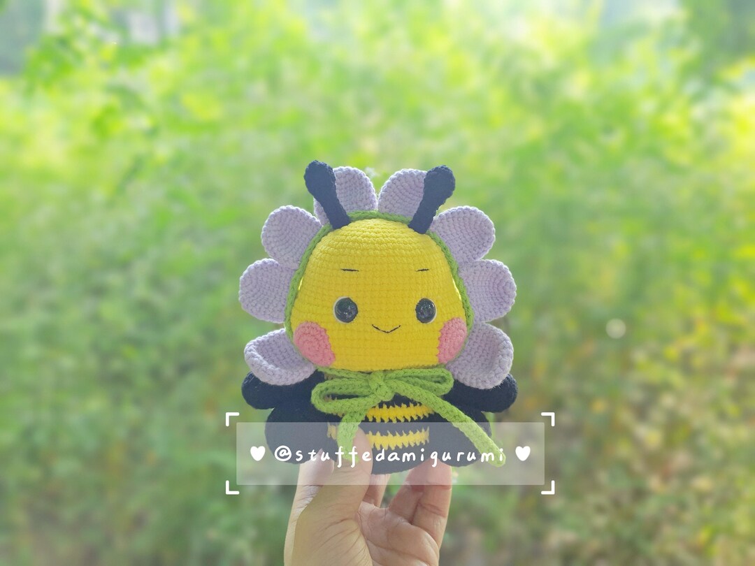Bebe the Bee - Crochet Pattern, Crochet Amigurumi, Crochet Bee ...