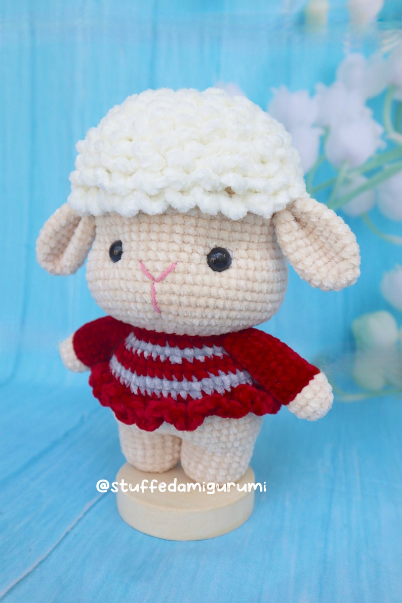 Ella the Sheep Crochet Pattern Crochet Sheep Amigurumi - Etsy