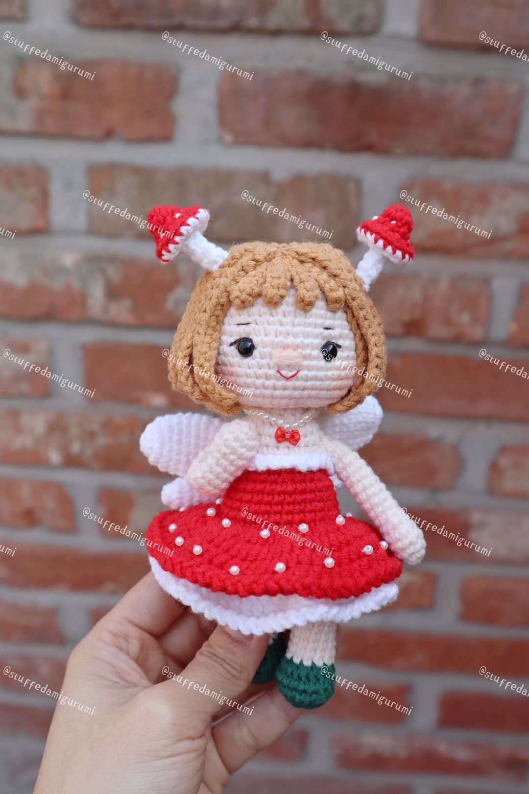 KINOKO the Mushroom Doll - Crochet Doll, Amigurumi Doll, Crochet ...
