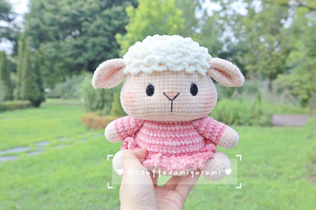 SERA the Sheep - Crochet Pattern, Crochet Sheep, Amigurmi Sheep, PDF ...
