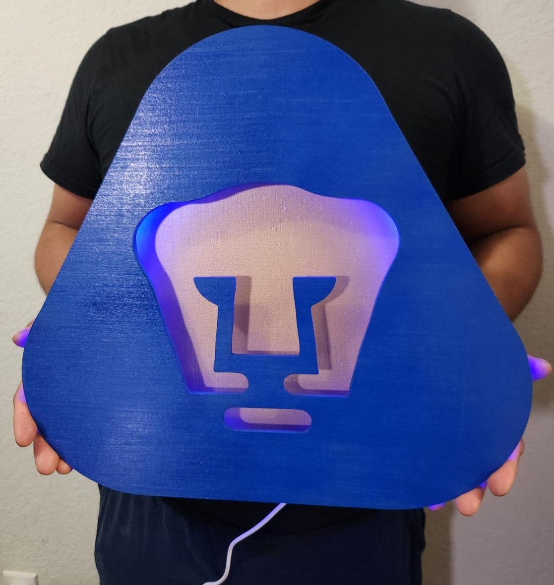 Pumas of UNAM Wooden Sign, Diseño De Madera De Pumas UNAM - Etsy