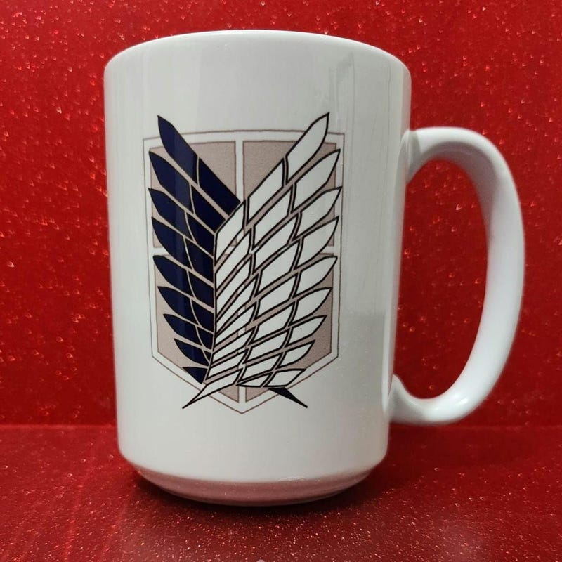 Attack on Titan Mug - Etsy