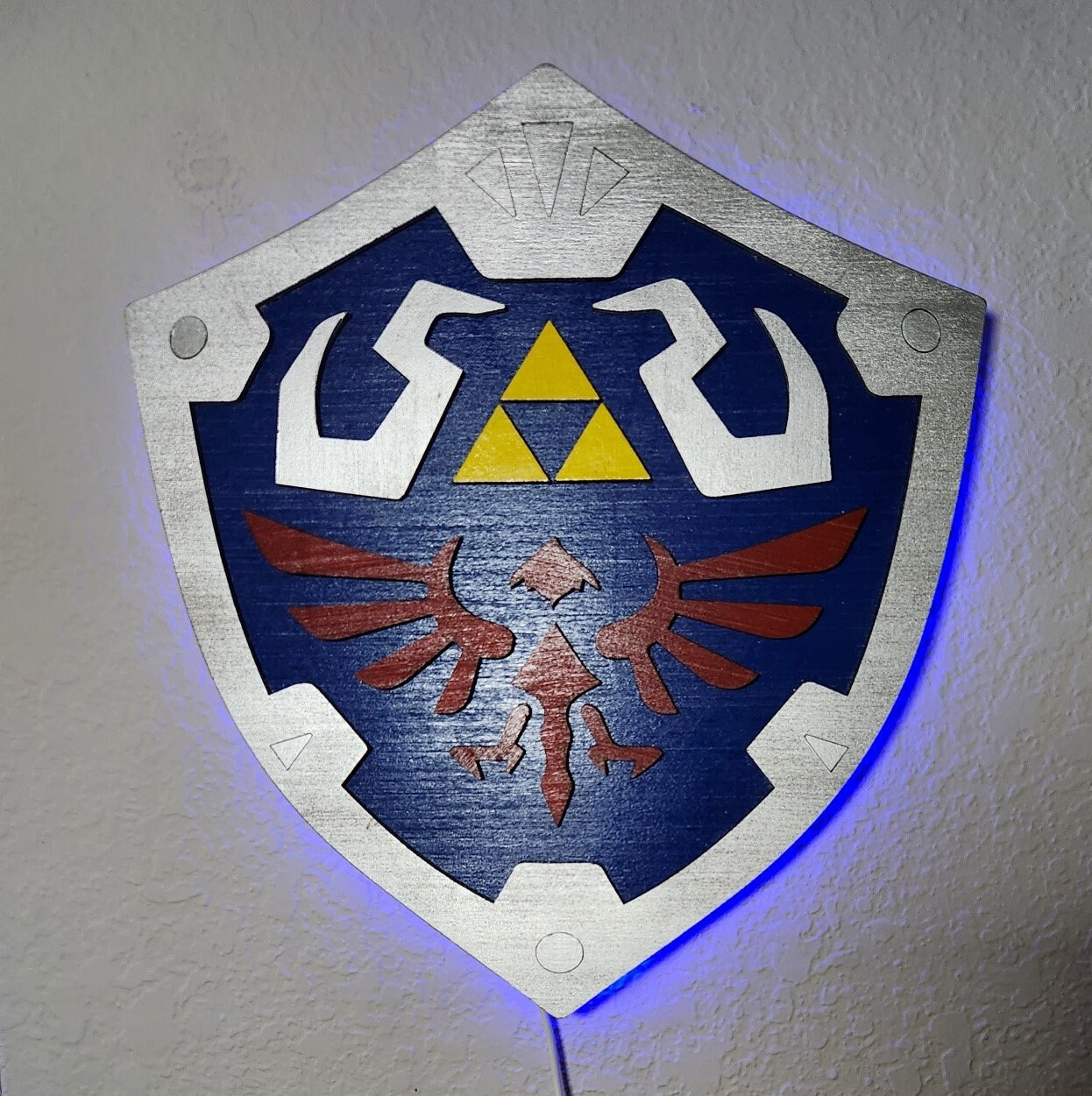 Wooden Wall Art of Link's Hylian Shield From Legend of Zelda - Etsy