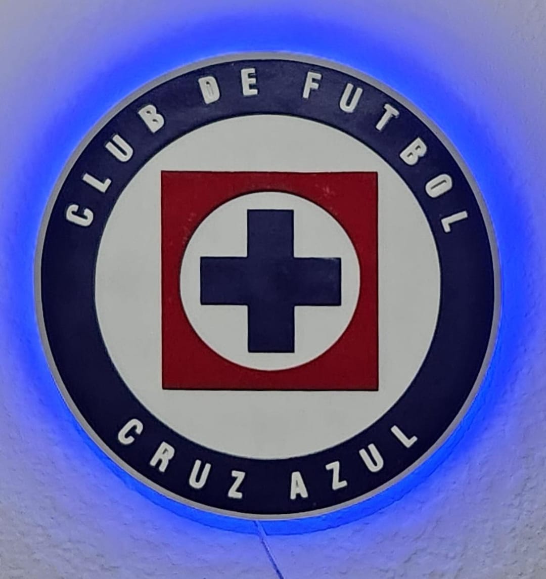 Cruz Azul CF Wooden Sign, Diseño De Madera Del Cruz Azul - Etsy