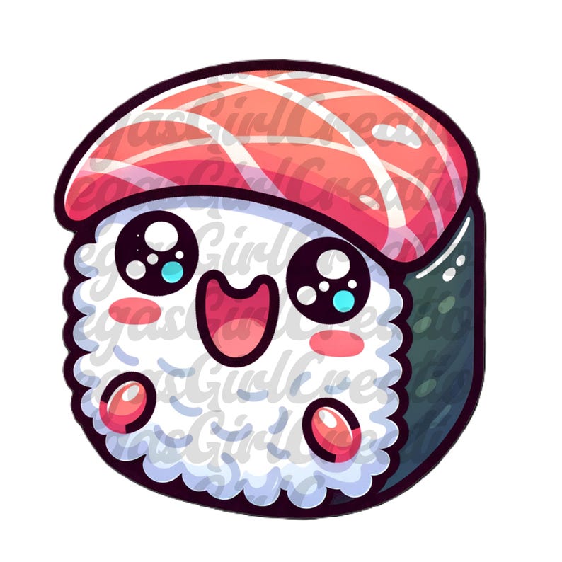 Vibrant Sushi Lovers PNG Digital Images, High Definition, Stickers ...