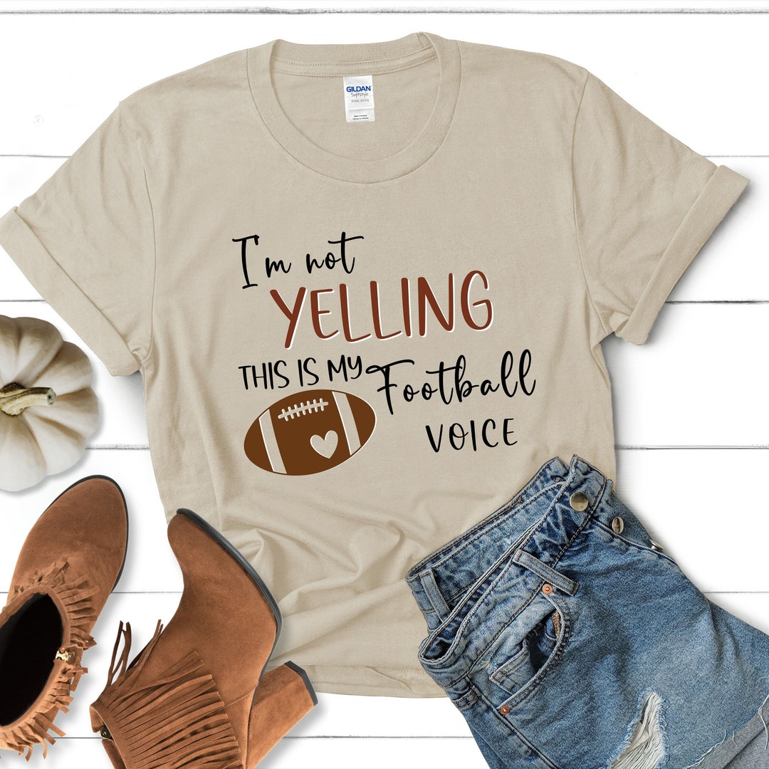 Funny Football Shirt for Women Fall Football T-shirt - Etsy