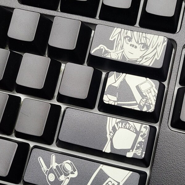 Black Clover Keycap - Etsy