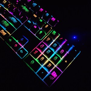 Persona5 Anime Theme Backlit Keycap Set | Anime Keycap Set | Mechanical ...