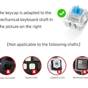 Spanish Language Layout Backlit Keycap Set - 104 Keys With 6.25 Layout ...