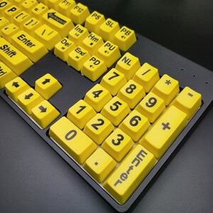 Custom Large Printed Mechanical Keyboard | Low Vision Mechanical ...