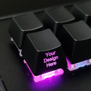 Create Your Own Custom Backlit Keycap With Front Side Print | South ...