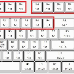 Mac Media Function Hotkey Shortcut Backlit Keycap Mod Pack | R4 1x1 ...